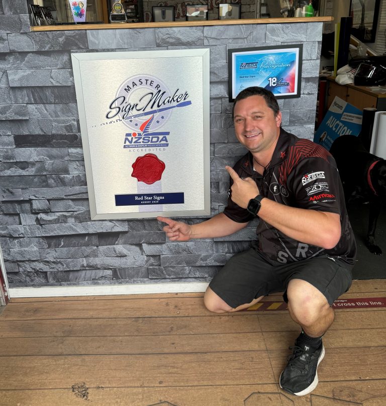 Master Sign Maker Accreditation - NZ Sign & Display Association